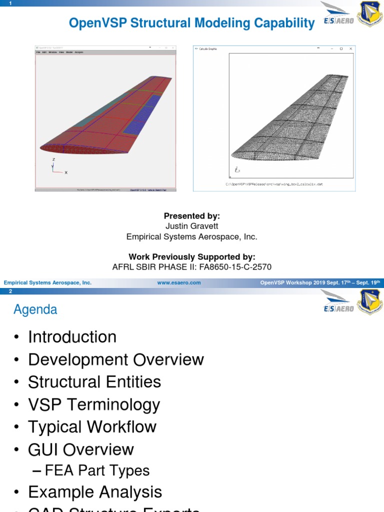 VSP Structures | PDF | Finite Element Method | Computer Aided Design
