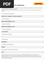DHL Authorization Letter for Customs | PDF