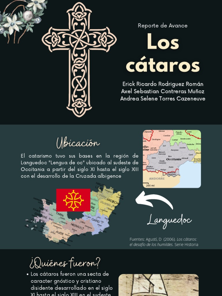 Los Cátaros | PDF | Catarismo | Creencia religiosa y doctrina