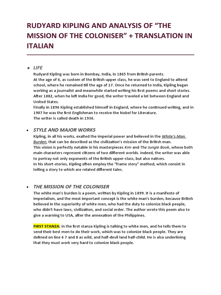 Rudyard Kipling | PDF | Rudyard Kipling | The Jungle Book