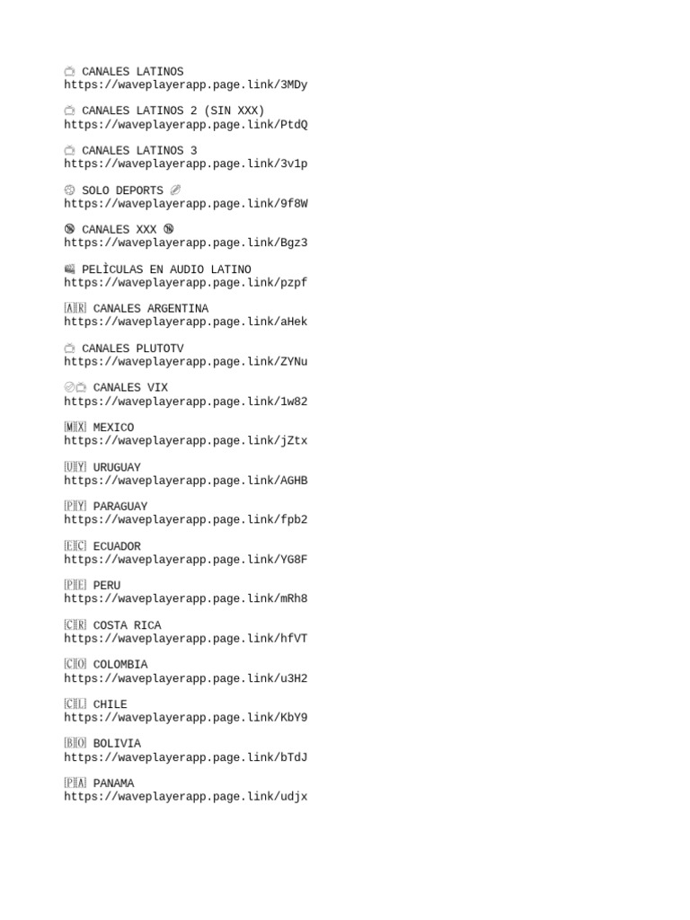 WavePlayer!+ v1.5.30 Premium Listas IPTV | PDF