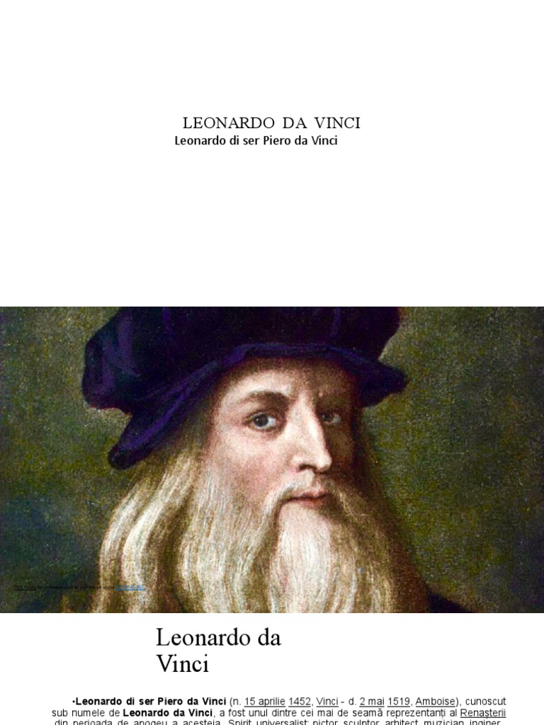 Leonardo Da Vinci | PDF