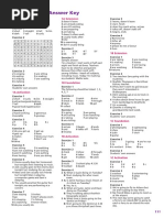 Welcome Unit: Think 2ed Workbook 1 Answer Key | PDF | Foods