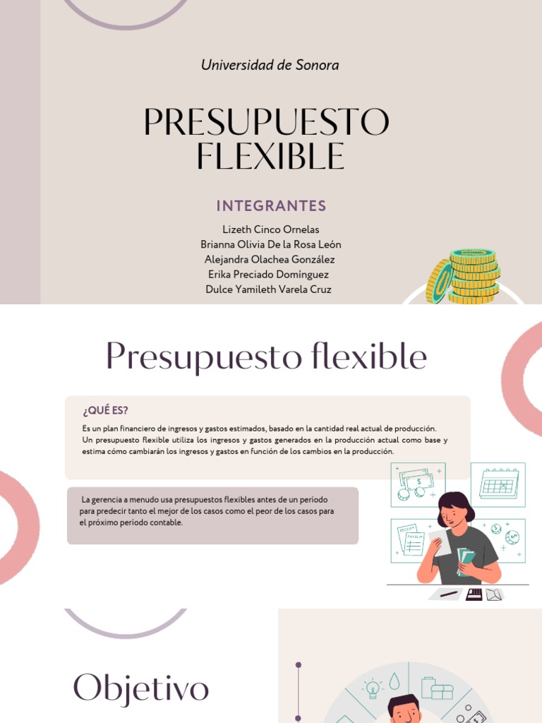 Presupuesto Flexible. | PDF | Presupuesto | Economias