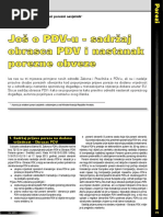 Interni Obracun PDV | PDF
