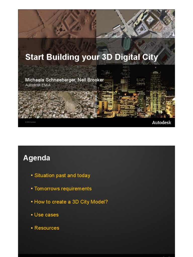 Autodesk - Digital City | Download Free PDF | 3 D Computer Graphics ...