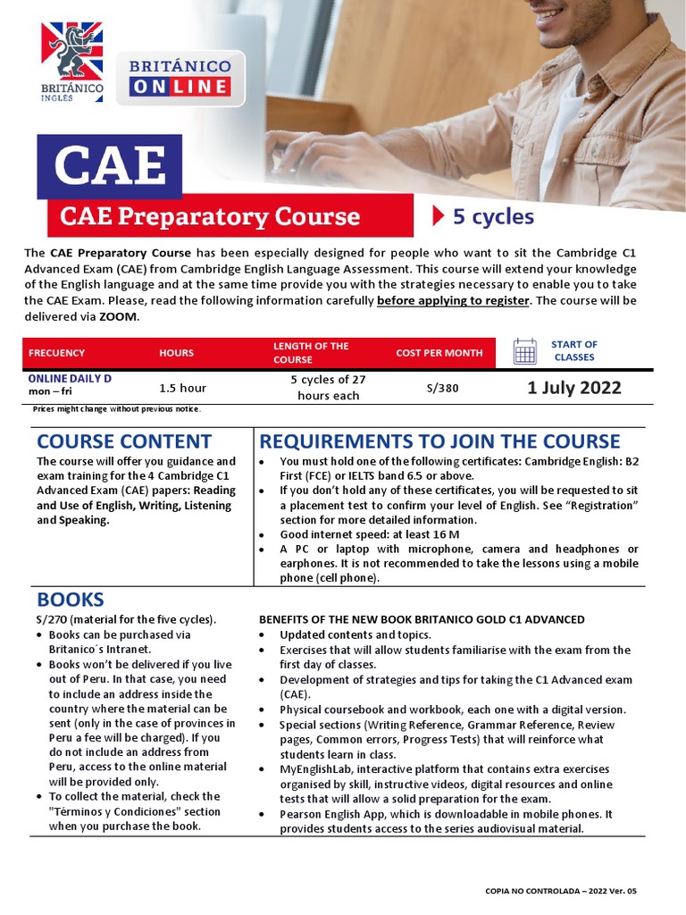 2022 Informes Cae Online Ver 05 | PDF