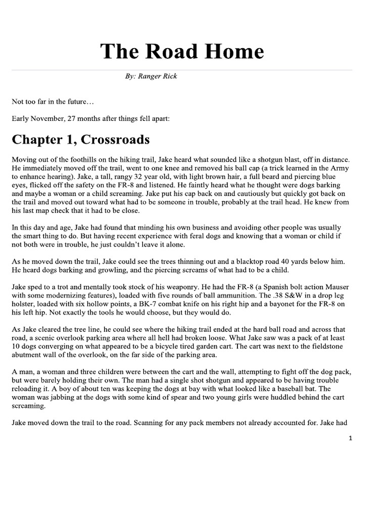 Ranger Rick+the Road Home | PDF