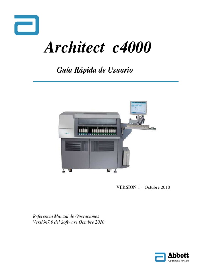 Guia Rapida Architect c4000 | Descargar gratis PDF | Software | Información
