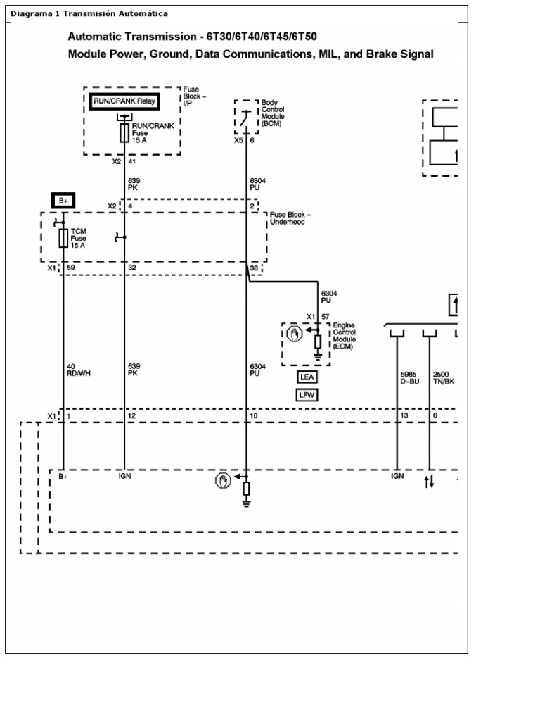 Un diagrama ilustrativo de los componentes clave de una transmisión ...