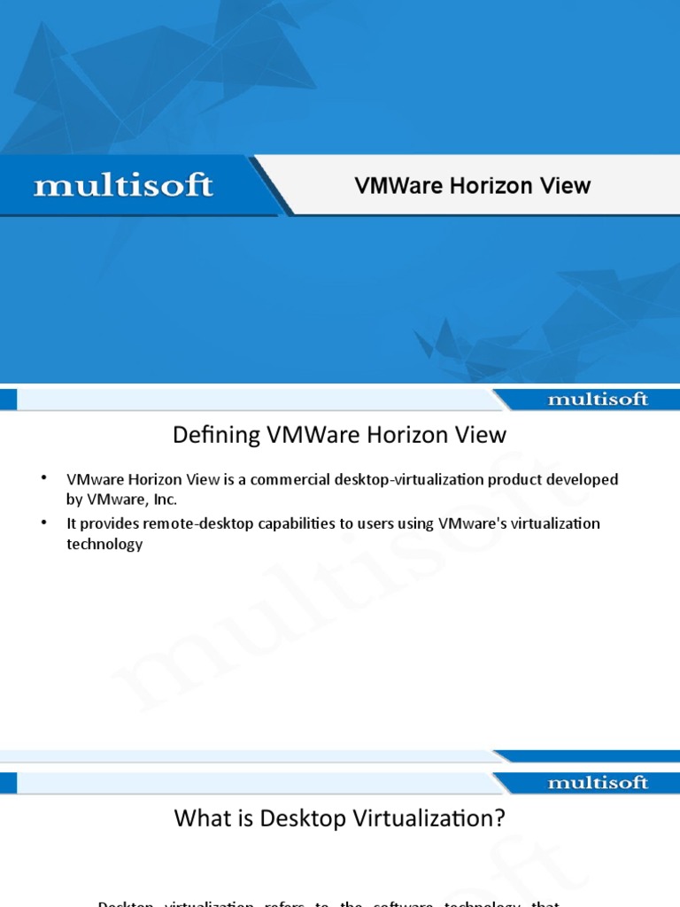 VMWare Horizon View.8428962.Powerpoint | PDF