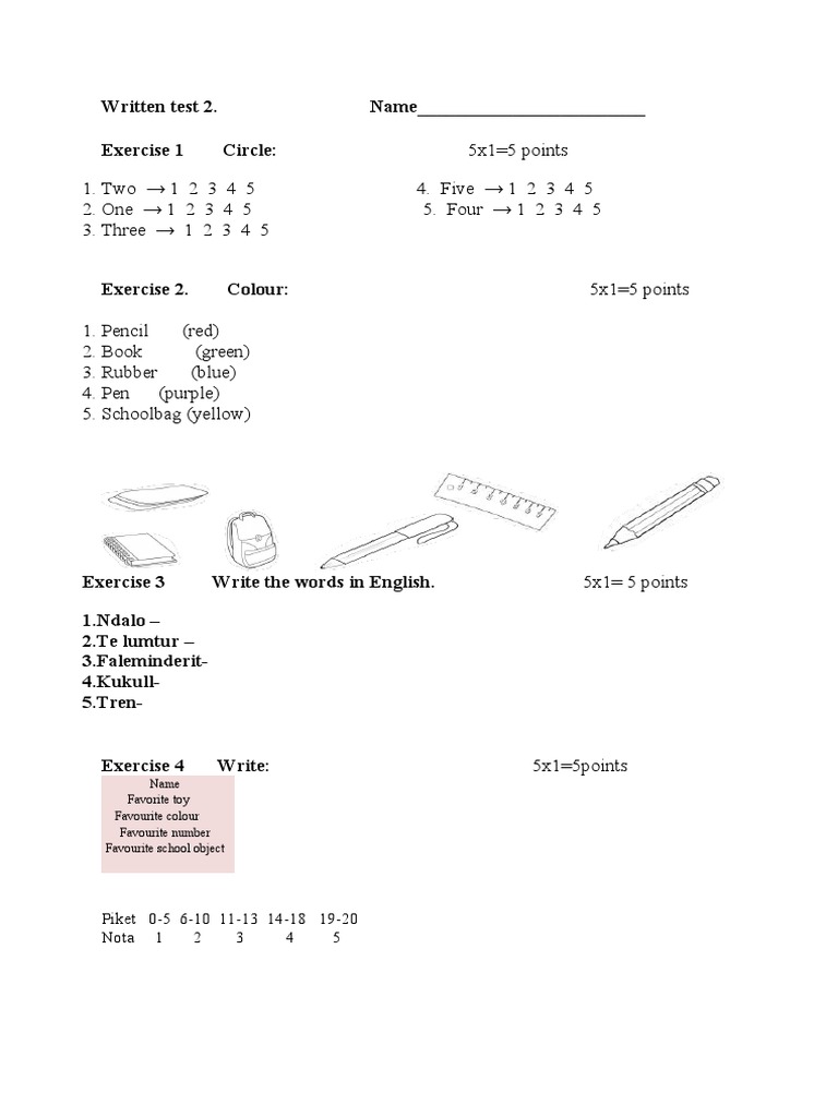 Test kl1 | PDF | Self-Improvement