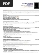 Kelley Resume Template | PDF | Educational Stages | Indiana