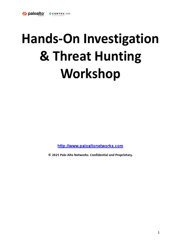 Hands-On Investigation & Threat Hunting Workshop Guide V2 - October ...
