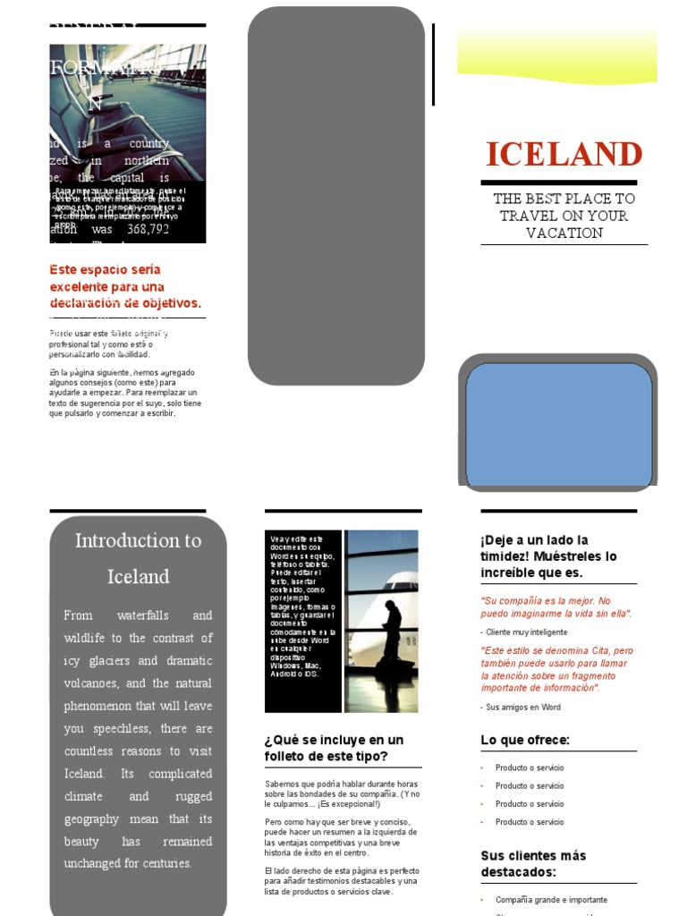 triptico ingles | PDF | Informática