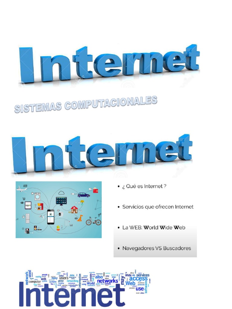 INTERNET | PDF | Red mundial | Internet y web