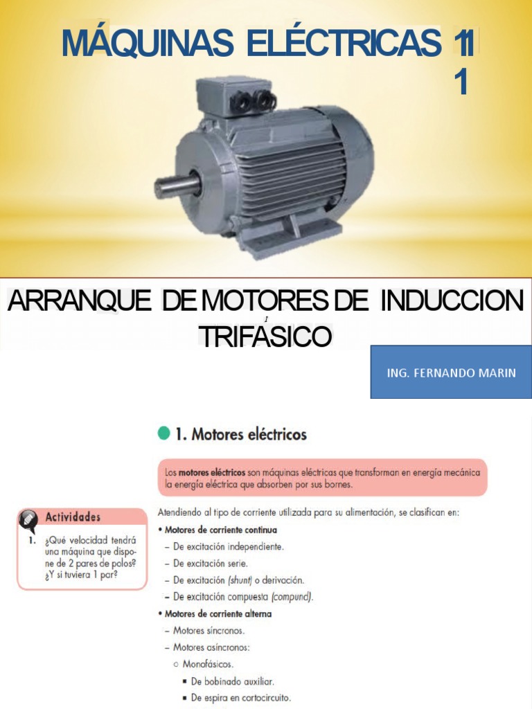 Motores Trifasicos | PDF | Motor eléctrico | Corriente eléctrica