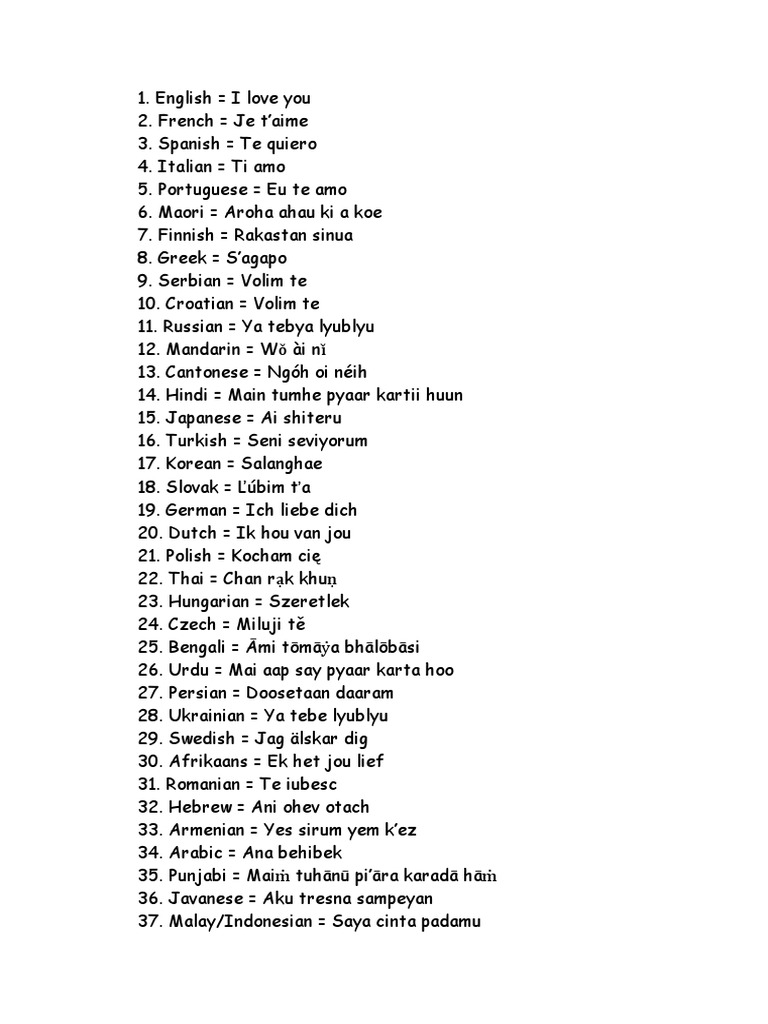 Volim Te | PDF