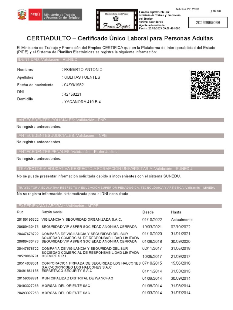 CUL Null | PDF | Gobierno