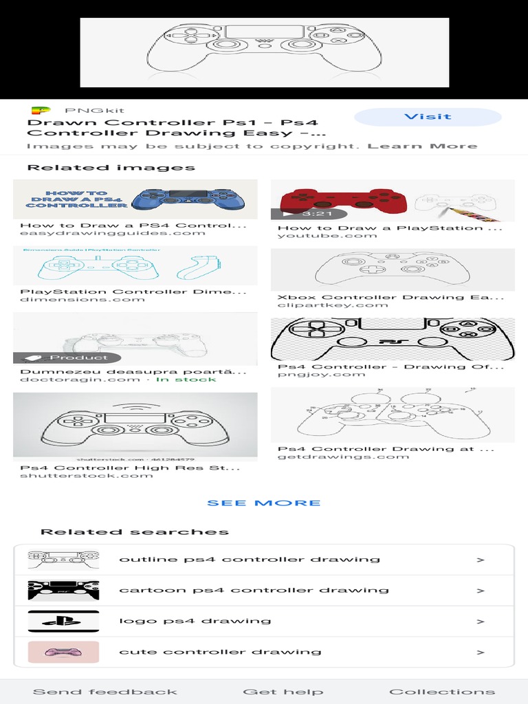 Controller Drawing ps4 - Google Search | PDF