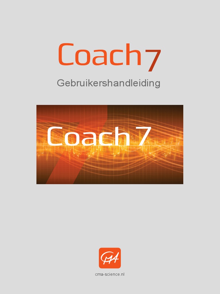 Coach 7 Gebruikershandleiding | PDF