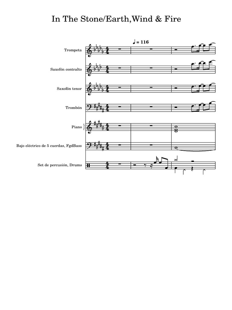 In The Stone Earth, Wind & Fire | PDF