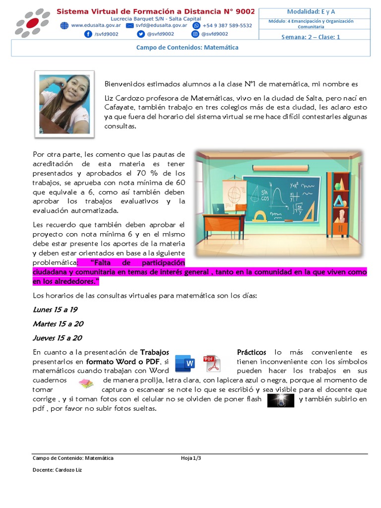 Clase N°1-EyA-M4 | PDF
