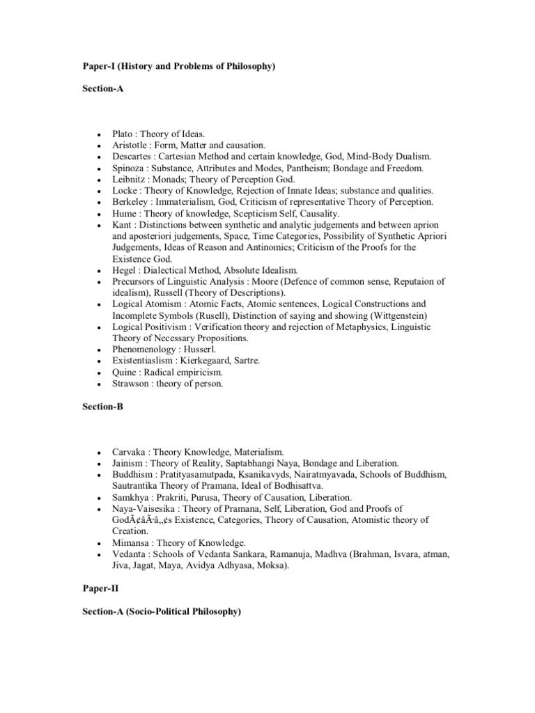 Philosophy Syllabus | PDF