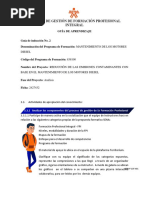 SENA Guía de Aprendizaje #2 | PDF | Aprendizaje | Evaluación