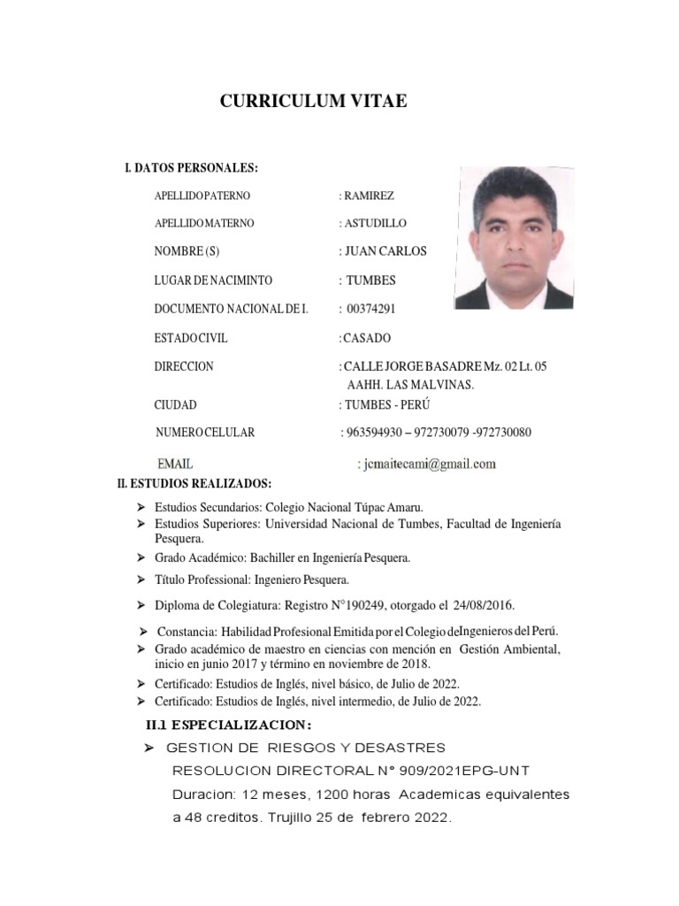 CV 20231 | PDF | Ecuador