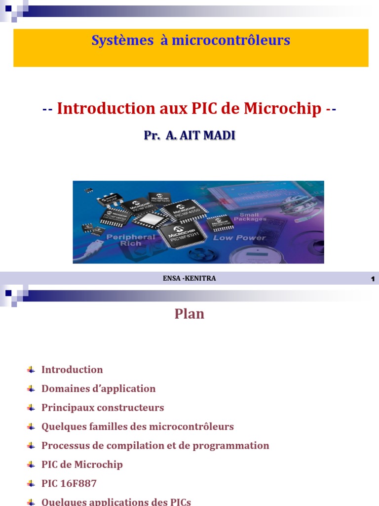 Introduction Finale Microcontroleurs | PDF | Microcontrôleur | Biens manufacturés