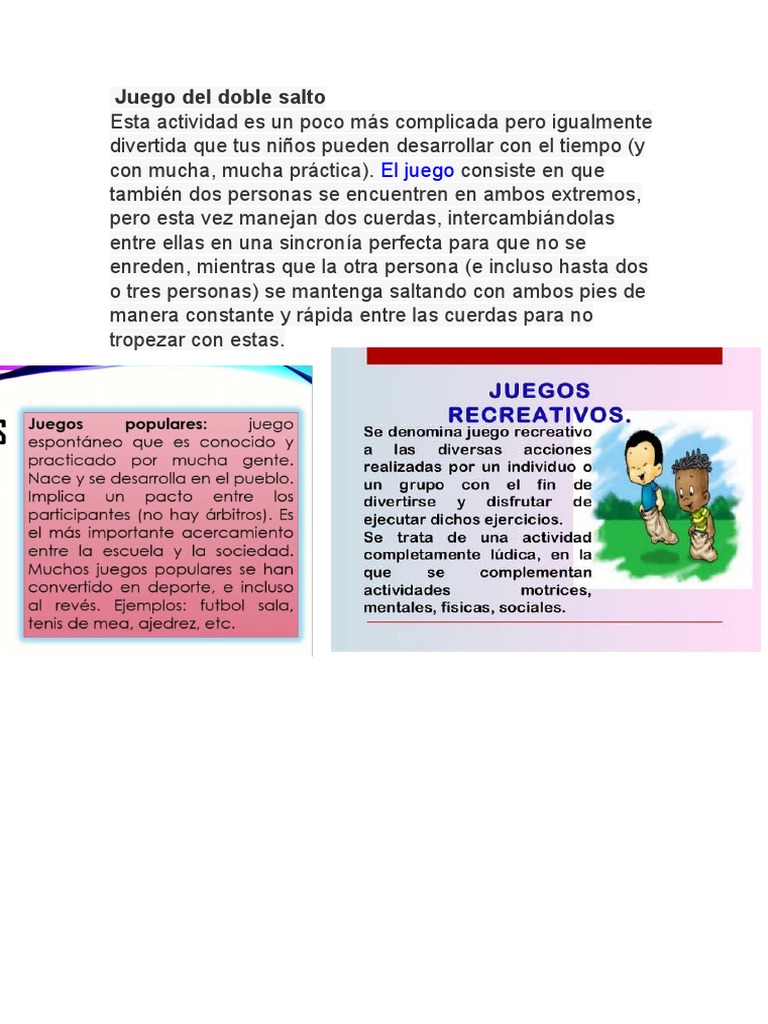 Juego Del Doble Salto | PDF
