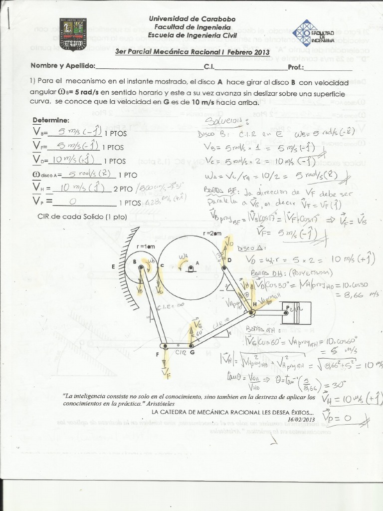 Problema 2 - Cinematica | PDF