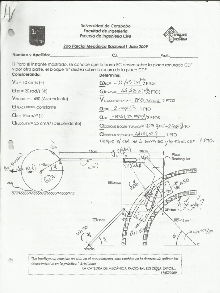 Problema 6 - Cinematica | PDF