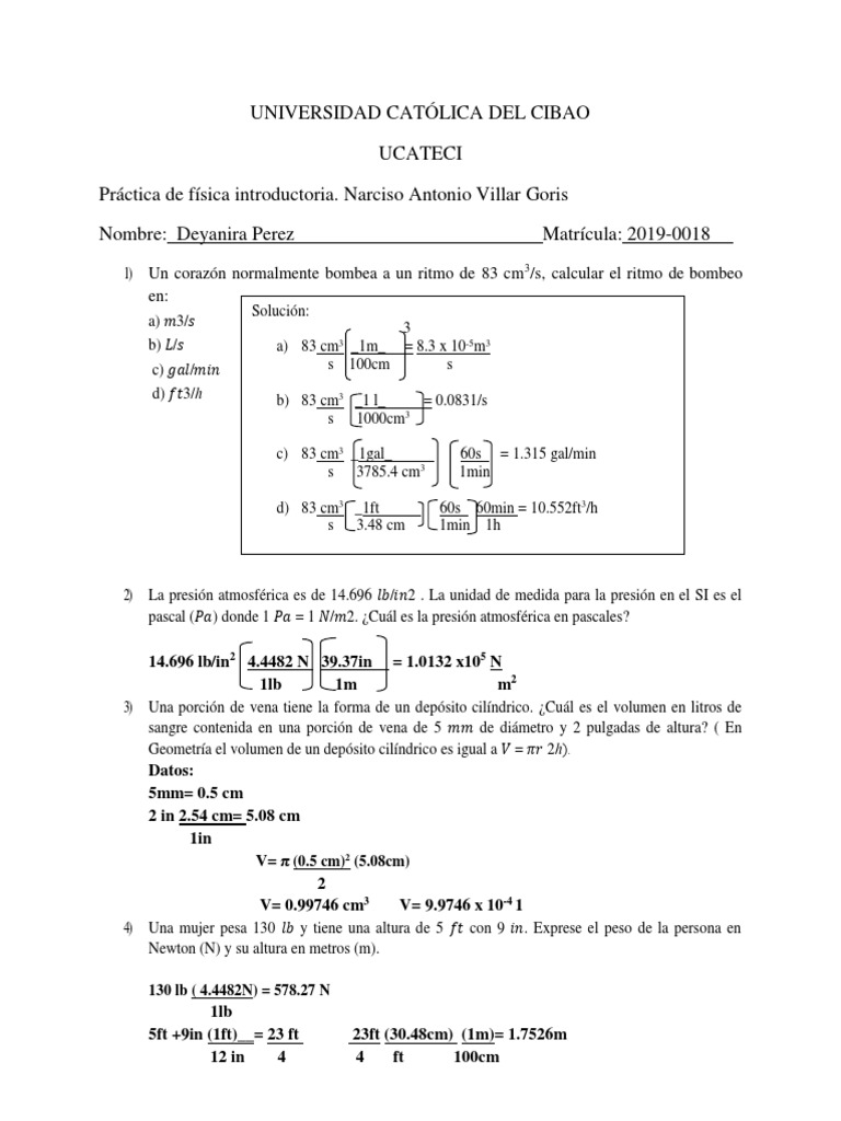 Practica 4 Fisica Introductoria | PDF | Cantidad | Cantidades fisicas