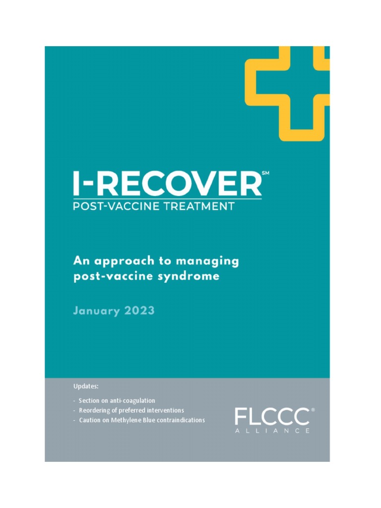 I RECOVER Post Vaccine Protocol | PDF | Platelet | Coagulation