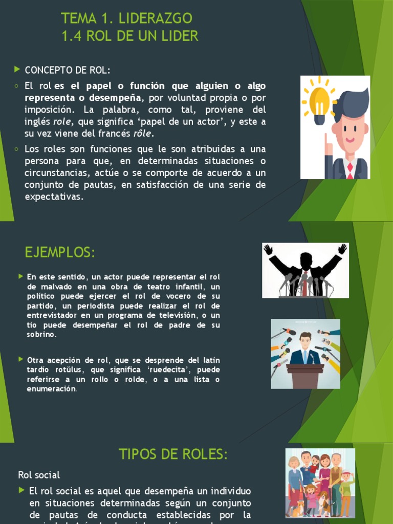 Rol de Un Lider | PDF