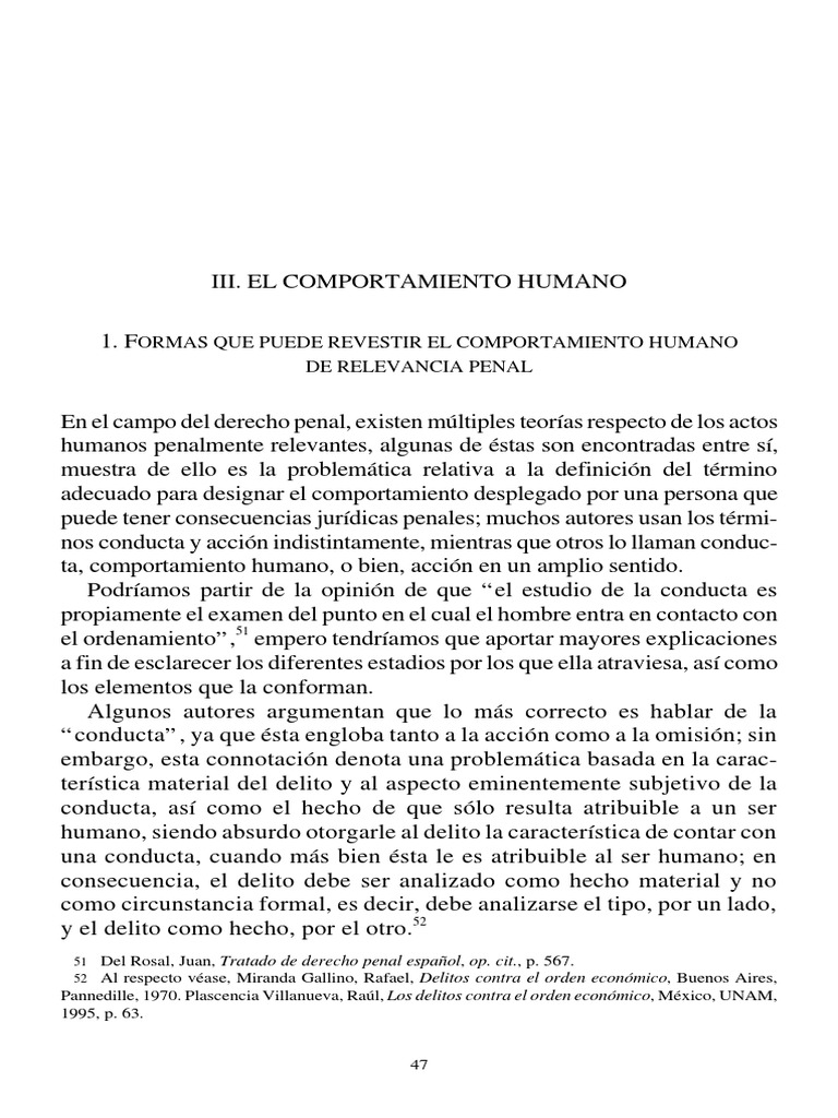 3b° Semana Teoria General Del Delito | PDF | Derecho penal | Comportamiento