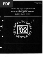 AAMA Standards - Windows & Doors | PDF | Window | Wall