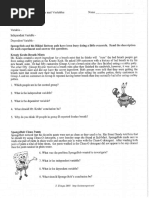 Spongebob Scientific Method Worksheet Answers | PDF | Hypothesis ...