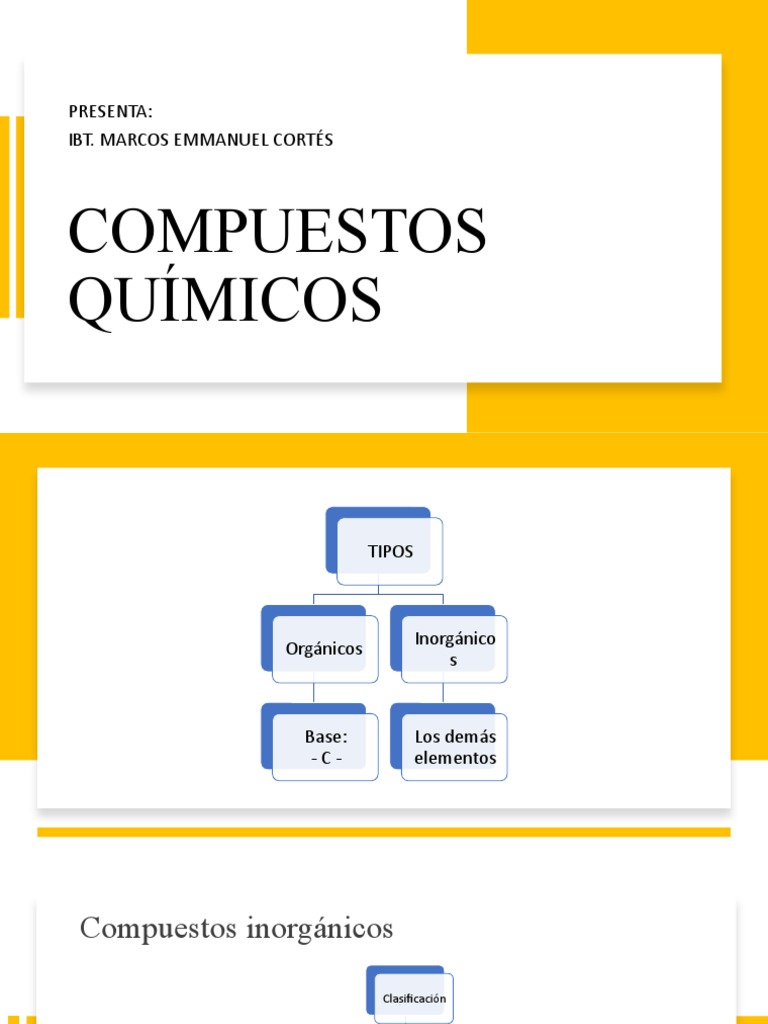 Compuestos Quimicos | PDF