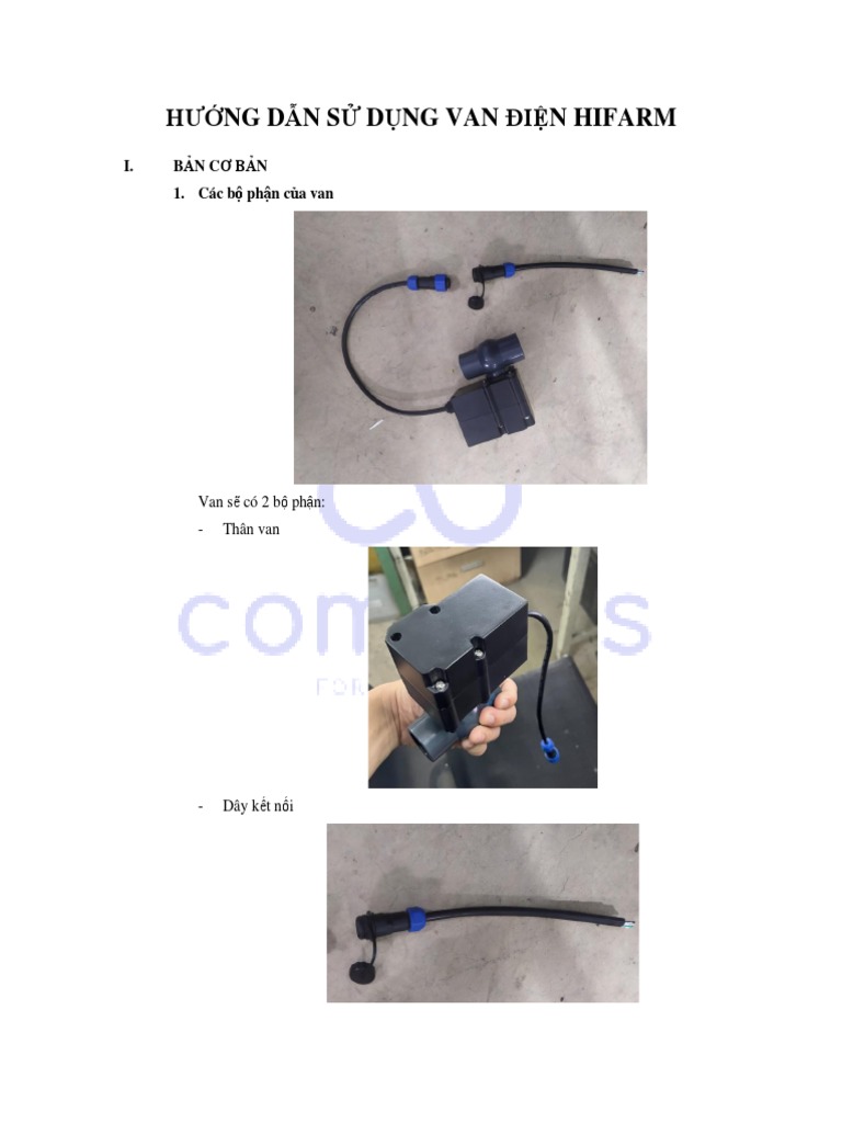 HƯỚNG DẪN SỬ DỤNG VAN ĐIỆN HIFARM | PDF