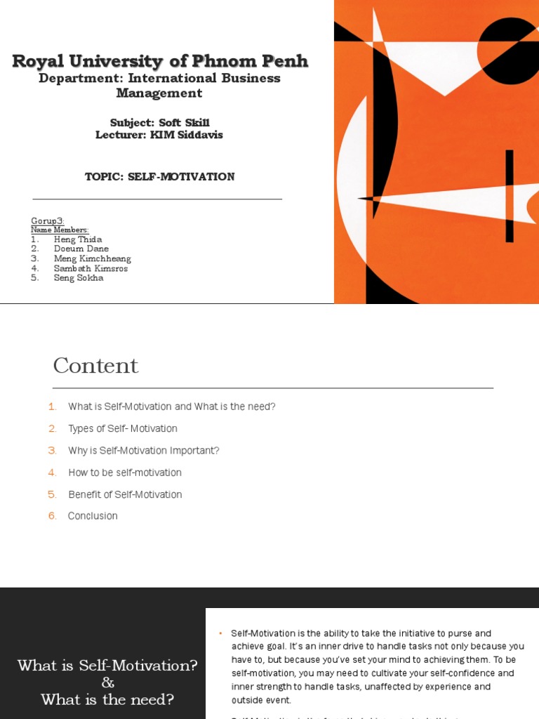 Self Motivation | PDF | Motivation | Motivational