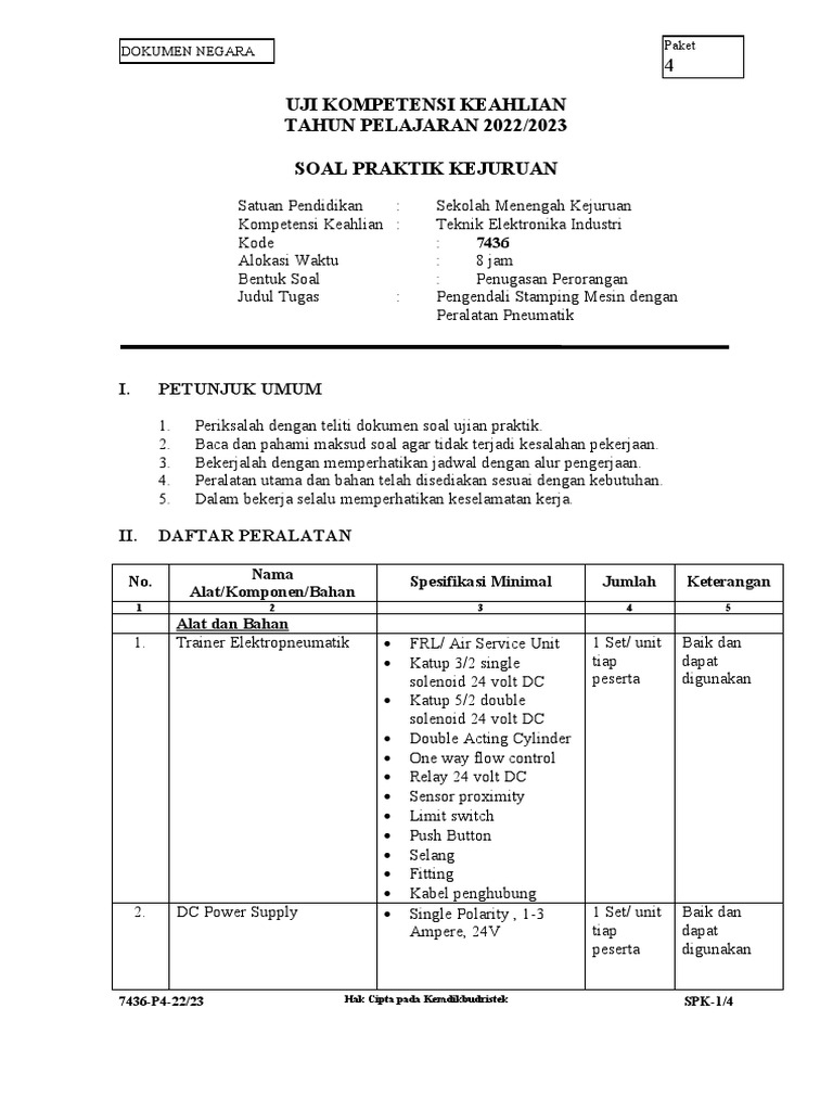 Soal Ukk Paket 2 2023 | PDF