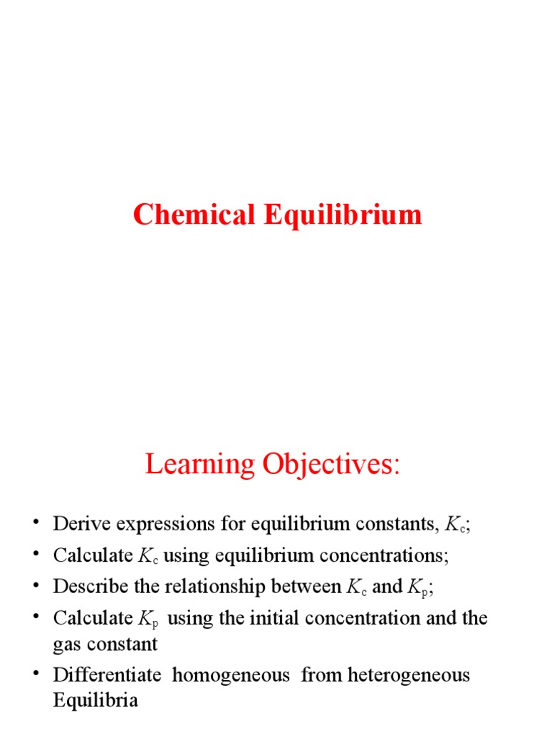 7.chemical Equilibrium | PDF | Chemical Equilibrium | Mechanical Engineering