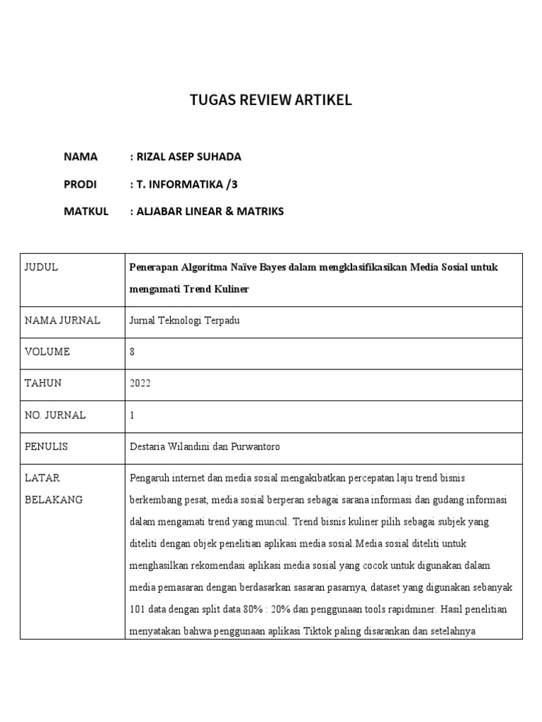 Tugas Review Ar-Wps Office | PDF
