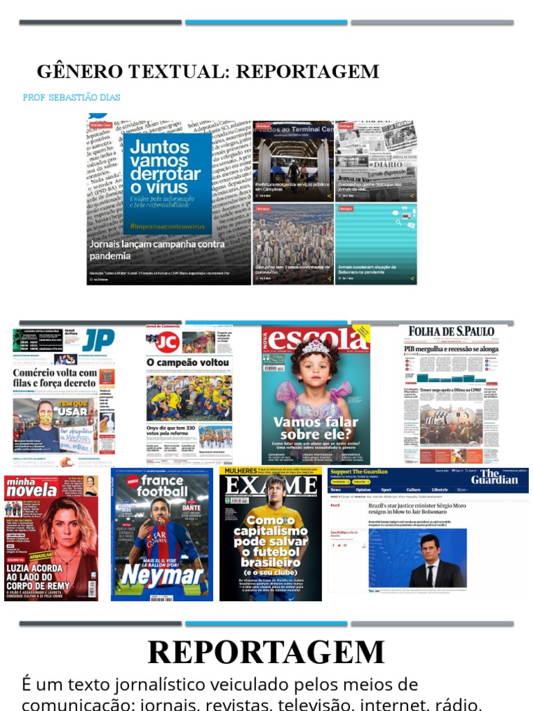 Gênero Textual - Reportagem | PDF