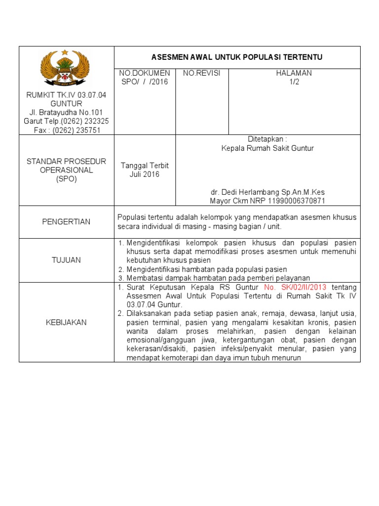 Assessing Special Populations | PDF