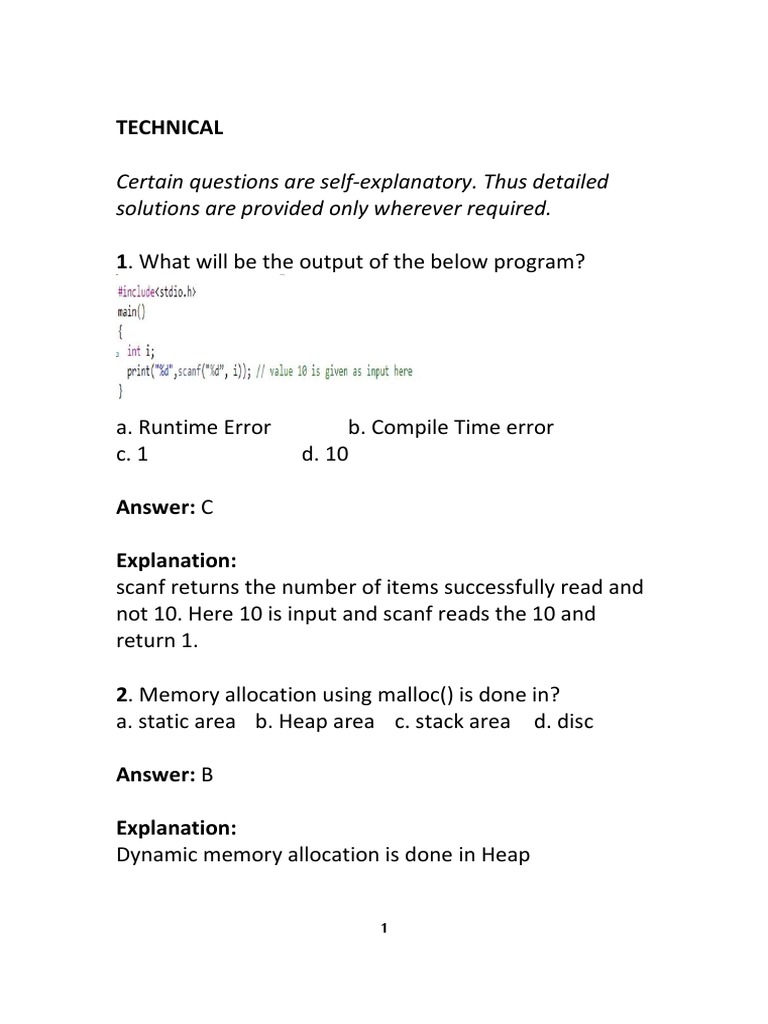Wipro Elite Nlth Placement Paper Pdf Pointer Computer Programming C Programming Language 