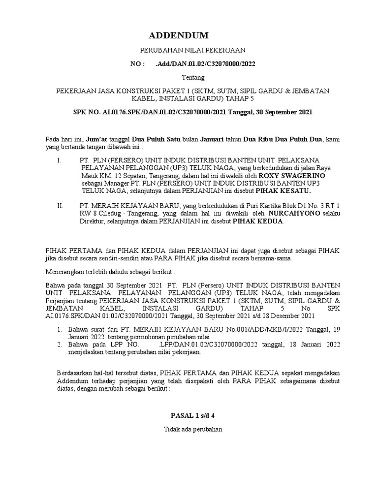 Addendum Ai.0176 Fix | PDF